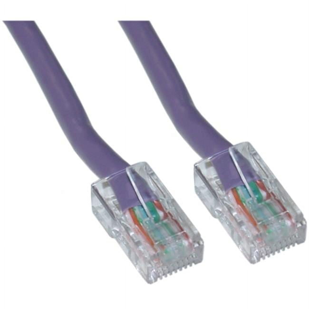 CableWholesale Cat 6 Bootless Cables - Purple - 7 ft. - Walmart.com