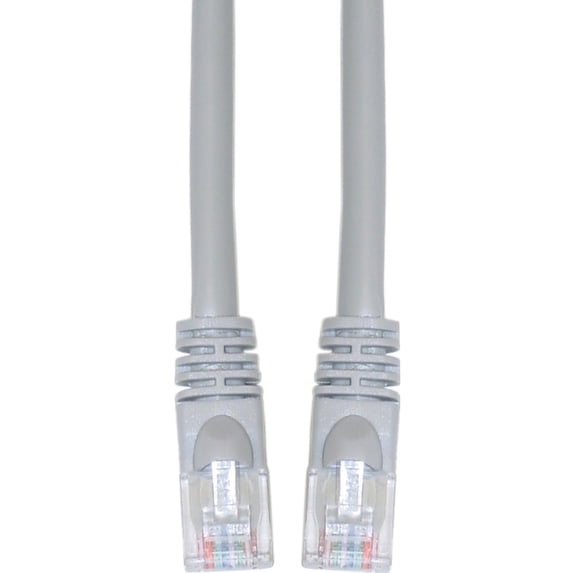 CableWholesale Cat6 500MHz 1-Feet UTP Cable with Molded Boot, Gray ...
