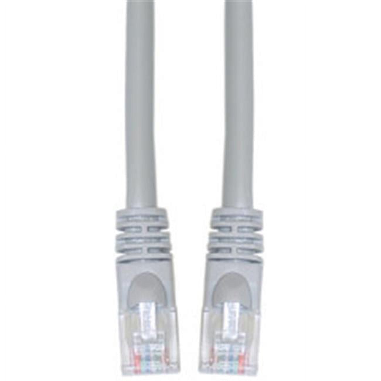 CableWholesale Cat6a Gray Ethernet Patch Cable Snagless Molded Boot 500 ...
