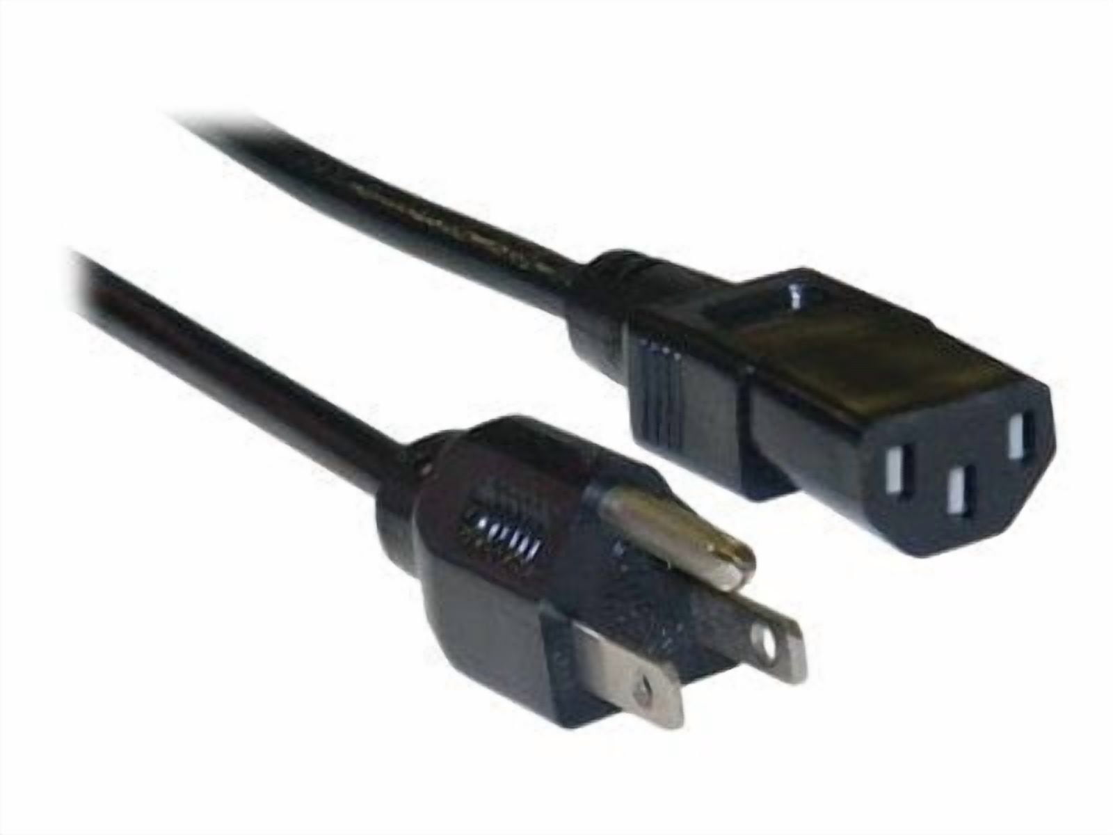 CableWholesale.com - Power cable - power IEC 60320 C13 to NEMA 5-15 (M ...