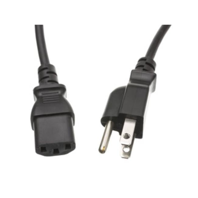 CableWholesale 10W1-01220 20 ft. Computer & Monitor Power Cord - NEMA 5 ...