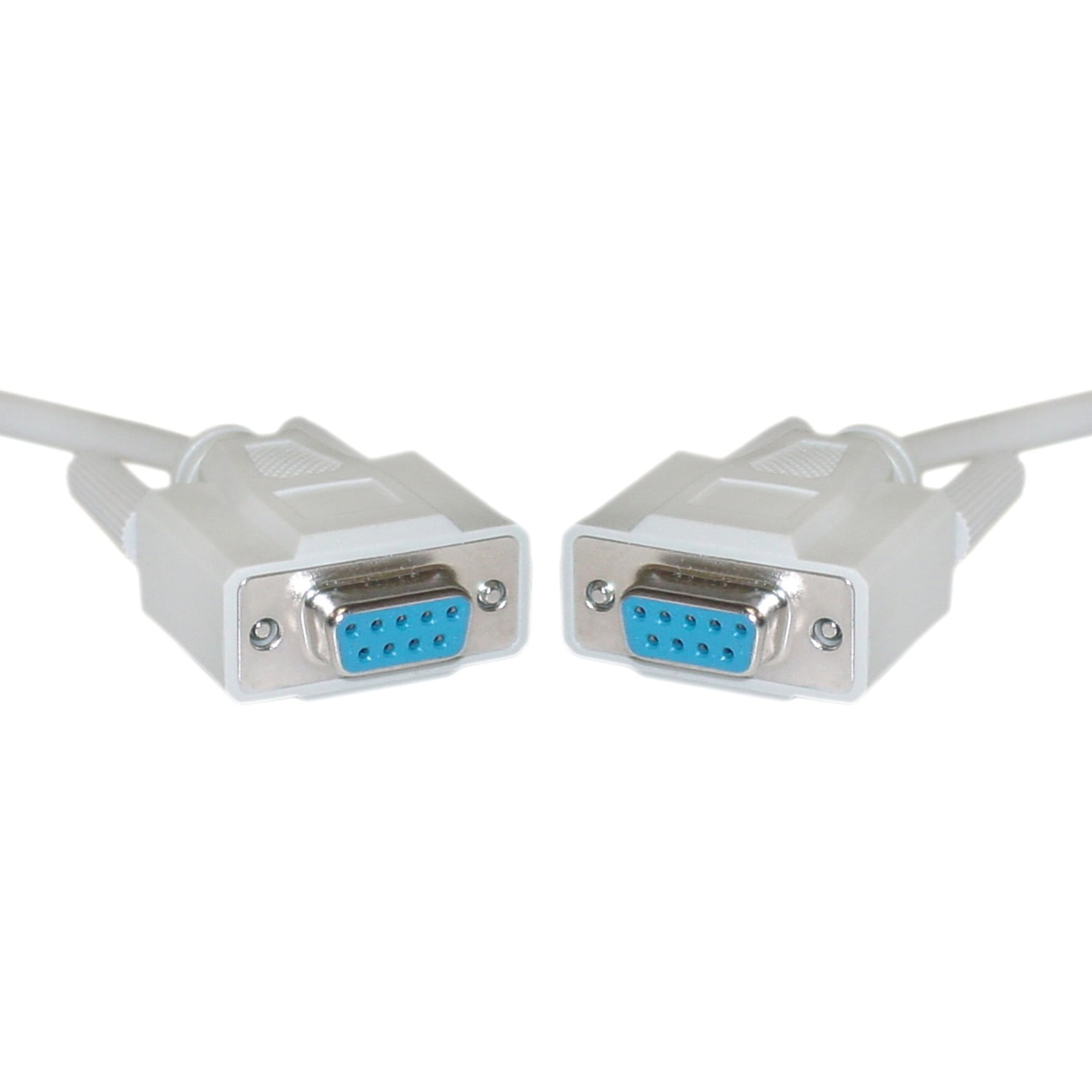 CableWholesale DB9 Female Serial Cable, DB9 Female, UL rated, 9 ...