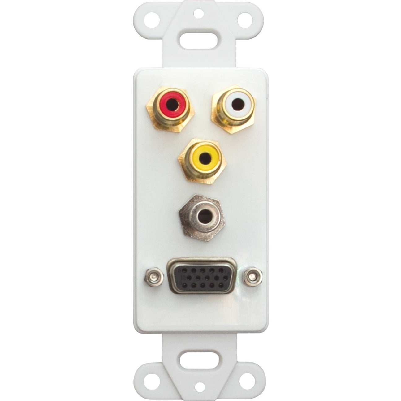 CableWholesale Decora Faceplate Insert - Walmart.com
