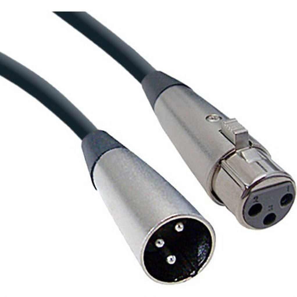 CableWholesale XLR Audio Extension Cable, XLR Male to XLR Female, 10 ...
