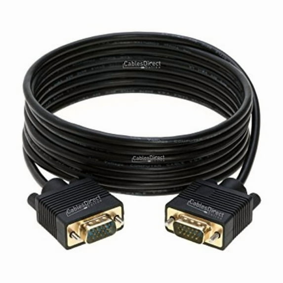 Cables Direct Online 100FT SVGA VGA Cable – Male to Male 1080P Video ...
