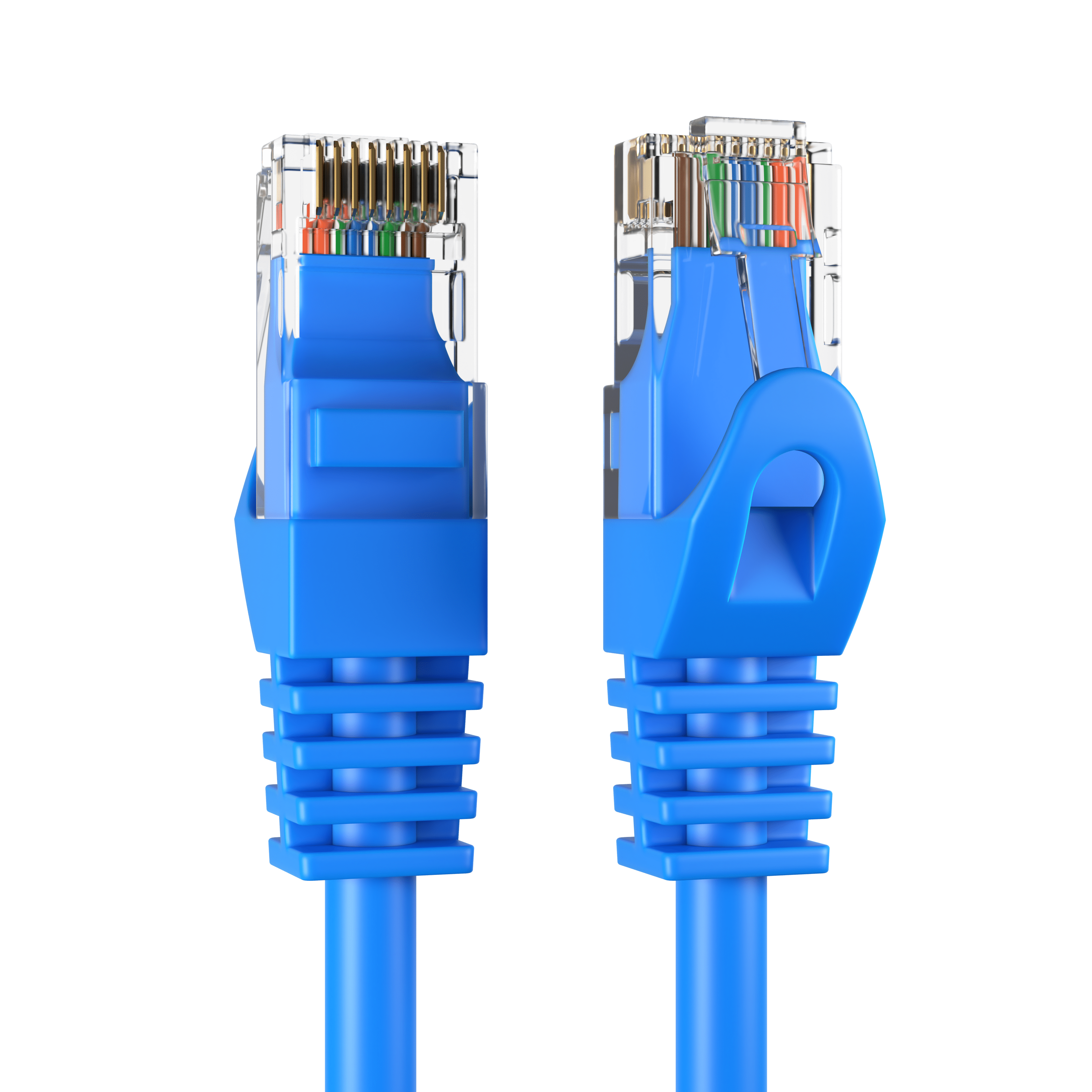 Cables Direct Online Cat5e 100FT Network Ethernet Patch Cable, 350Mhz ...