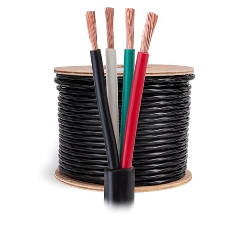 Cables Direct Online Speaker Wire 16 Gauge, 250 ft for Outdoor and ...