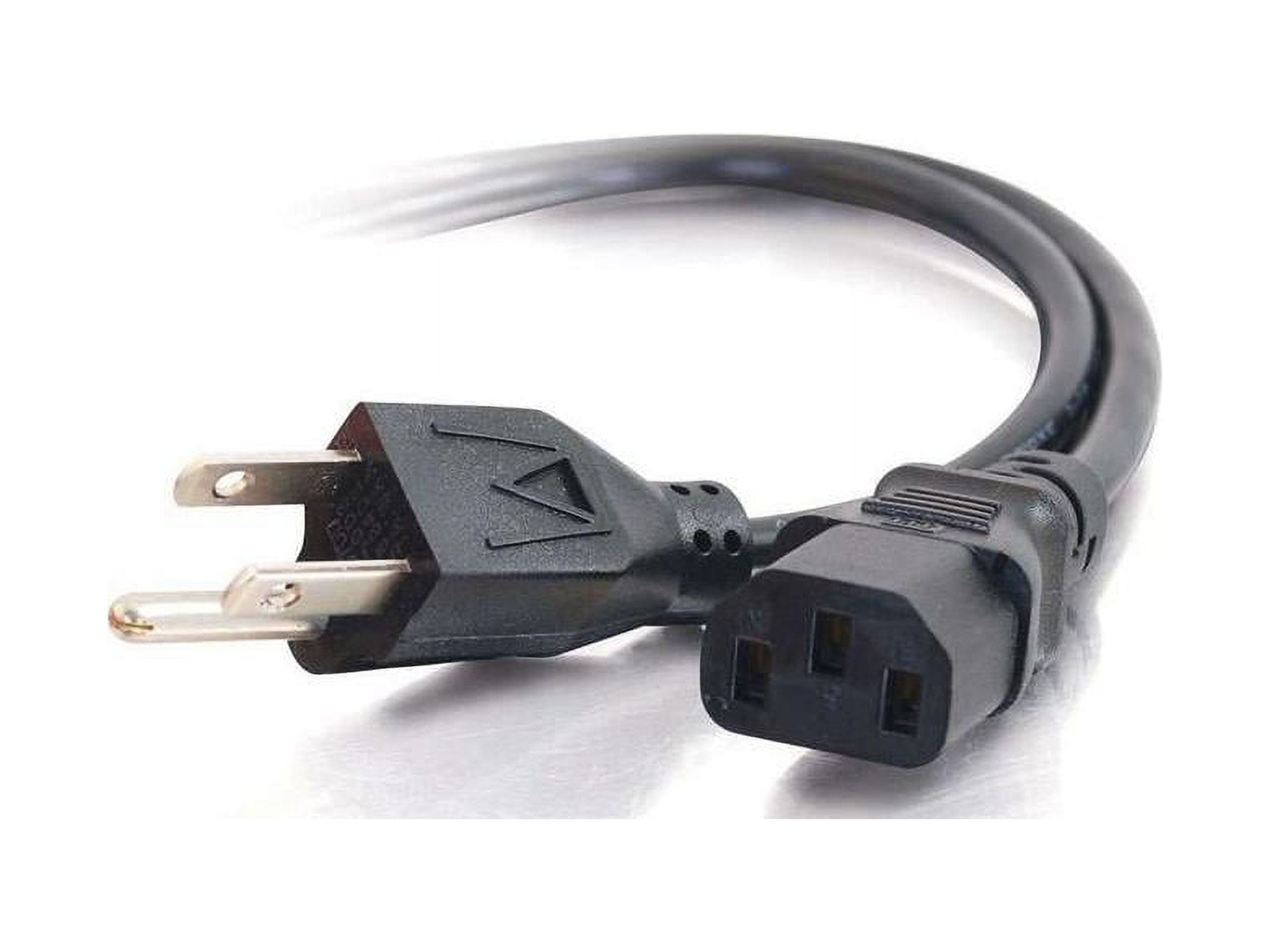 C2G 03131 14 AWG Premium Universal Power Cord (NEMA 5-15P to IEC320C13 ...