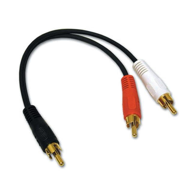 Cables To Go Value Series Rca Plug-Rca Plug X 2 Y-Cable - Walmart.com