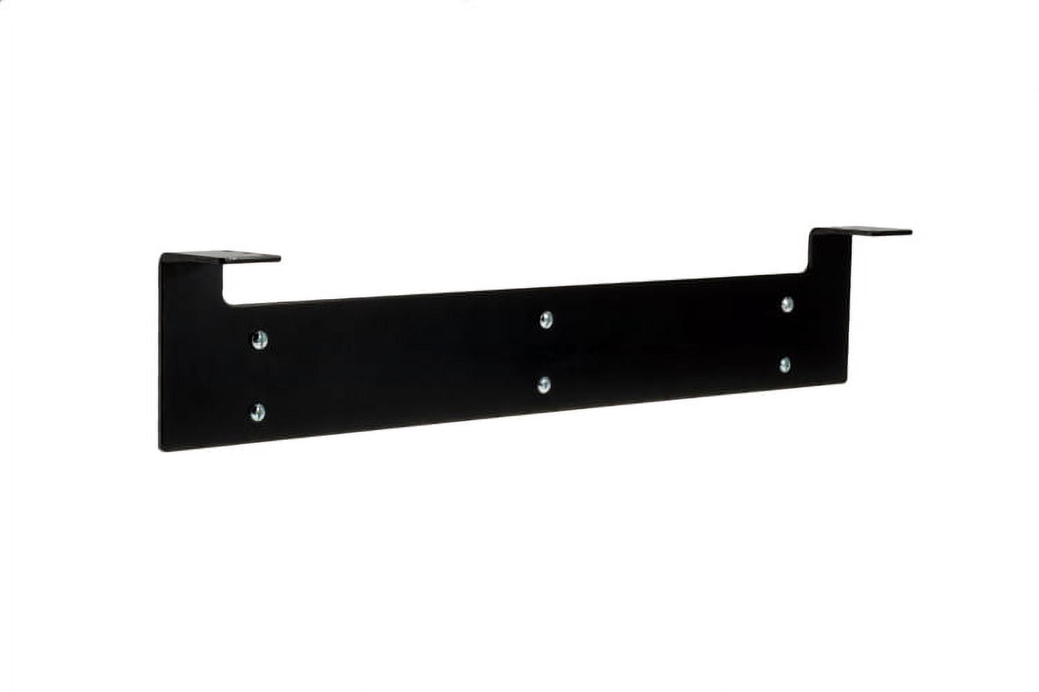 CablesAndKits 1U Vertical Hanging Wall Mount Bracket, Black, 19 ...