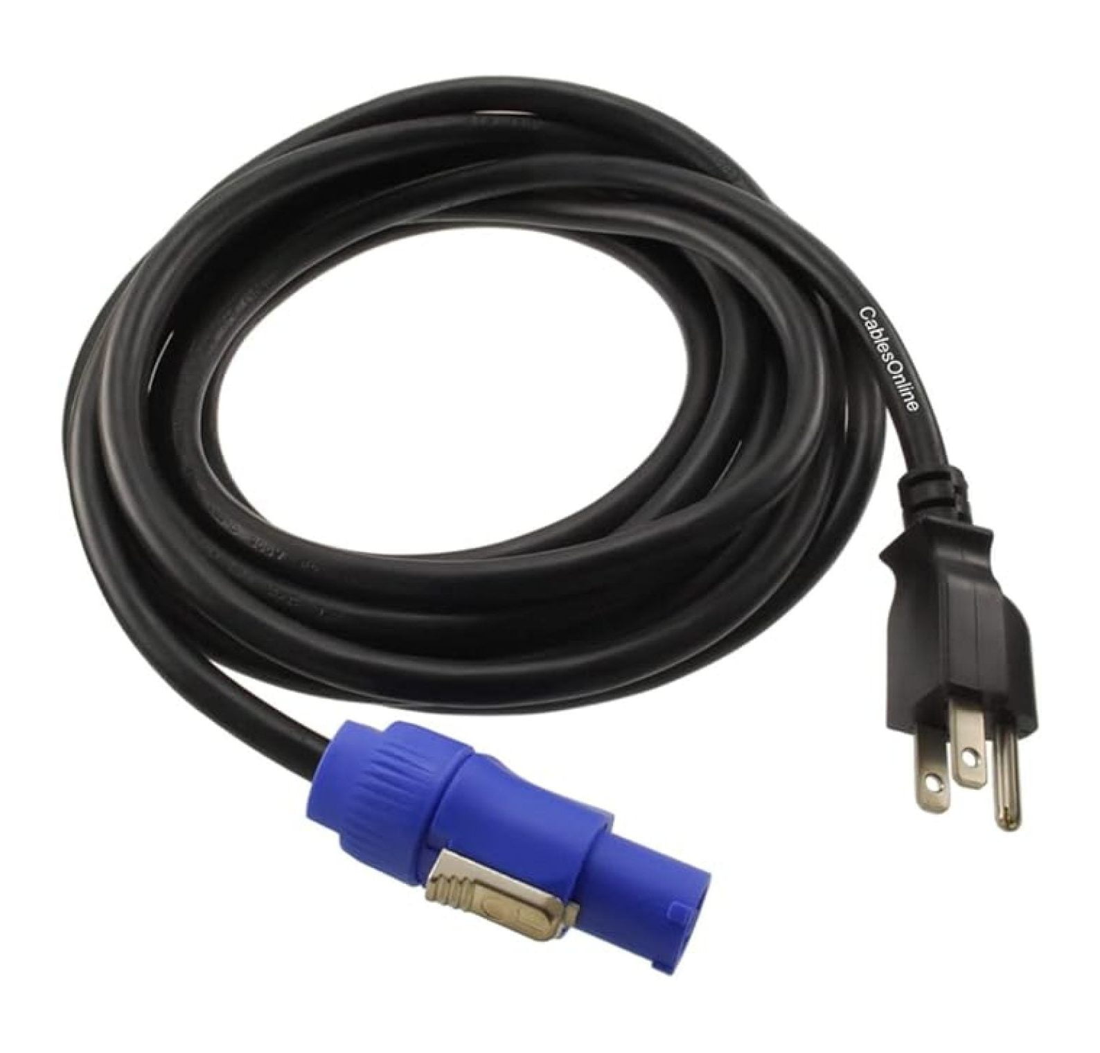 CablesOnline, 25ft 16-AWG Stage Lighting Fixture 3-Prong NEMA 5-15P to ...