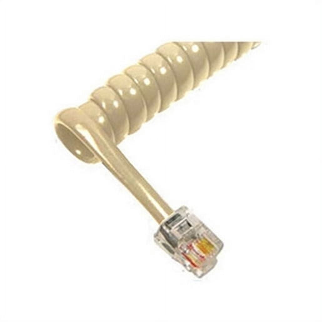 Cablesys GCHA444025-FIV / 25' IVORY Handset Cord - Walmart.com