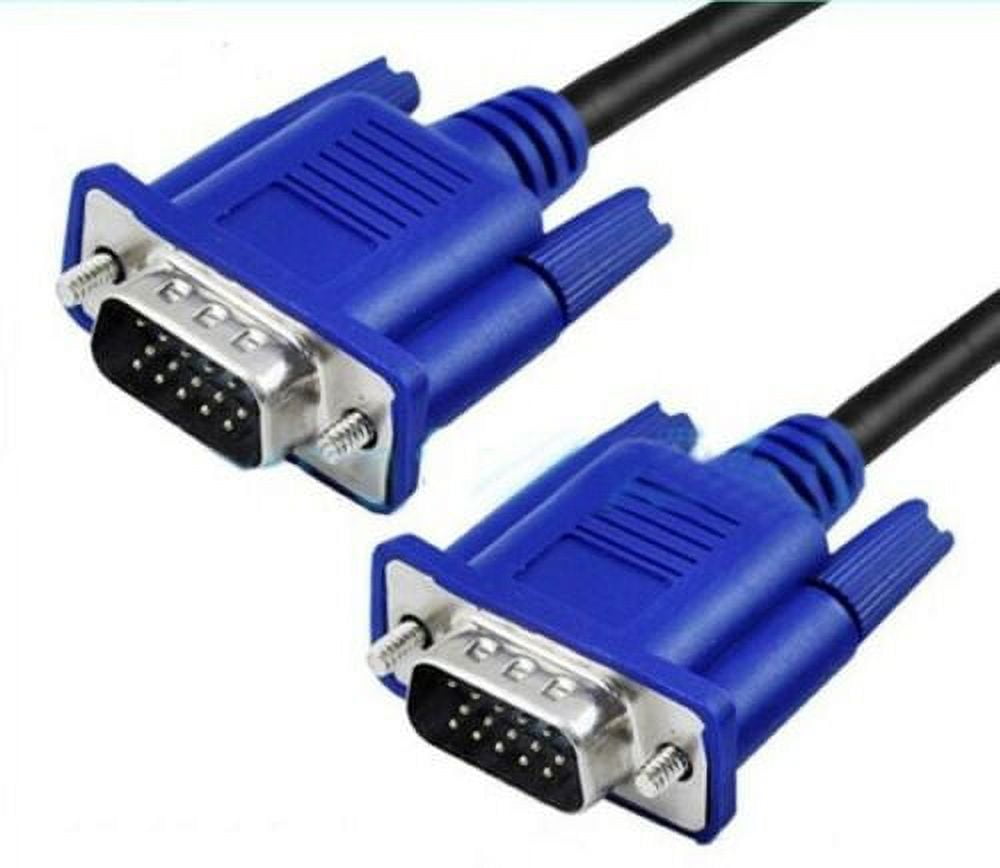 Cablevantage 15' VGA to VGA Cable, Blue & Black: Electronics - Walmart.com