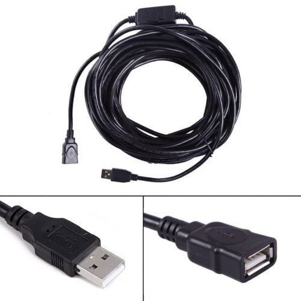 Cablevantage USB Extension Cable 50 Feet High Speed 480Mbps USB 2.0 ...