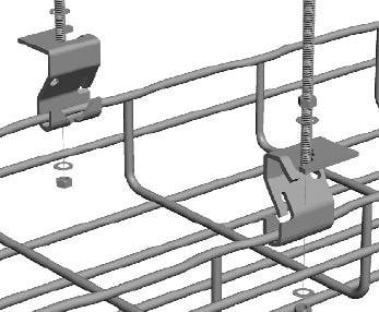 Cablofil ASPG Trapeze Hanging Clip Tray Hanger, Pre-Galvanized ...