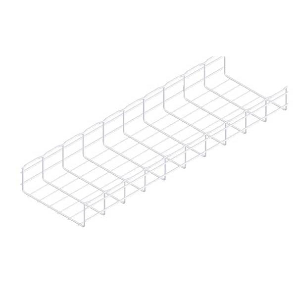 Cablofil Wire Mesh Cable Tray, 126 lb Capacity, Steel, Zinc Plated ...