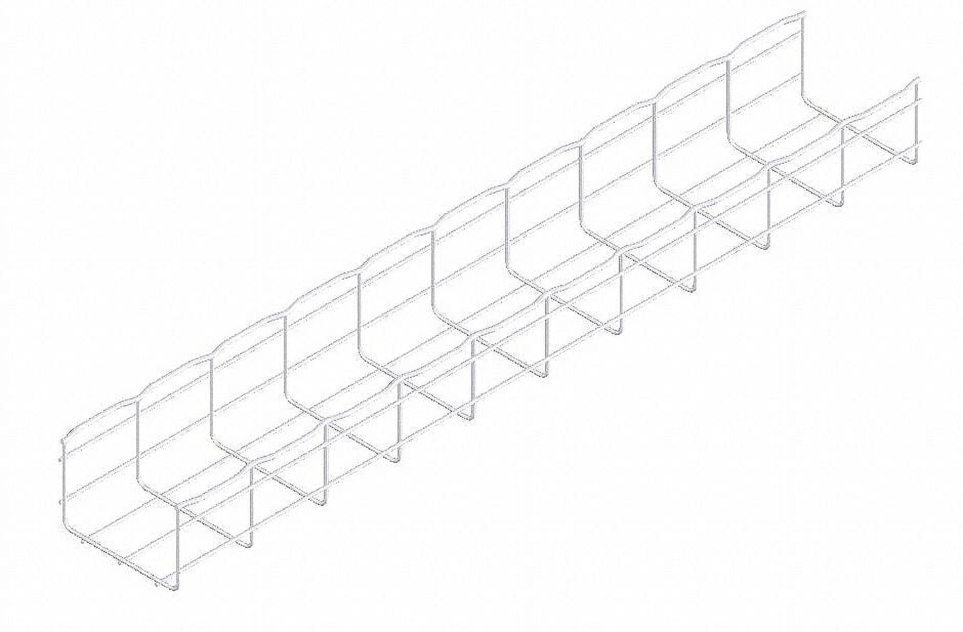 Cablofil Wire Mesh Cable Tray,6x4In,10 Ft CF105/150EZ - Walmart.com