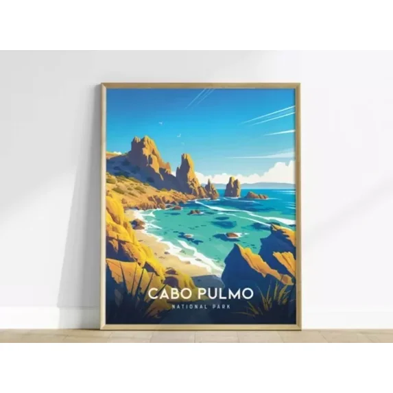 Cabo Pulmo National Park Poster Baja California Wall Art Home Decor ...