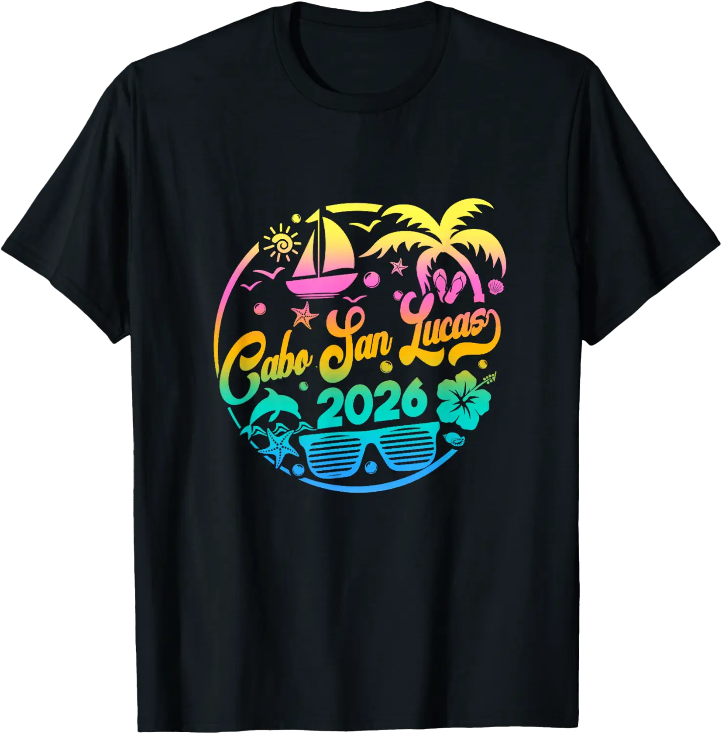 Cabo San Lucas Family Vacation Beach Group T-Shirt - Walmart.com