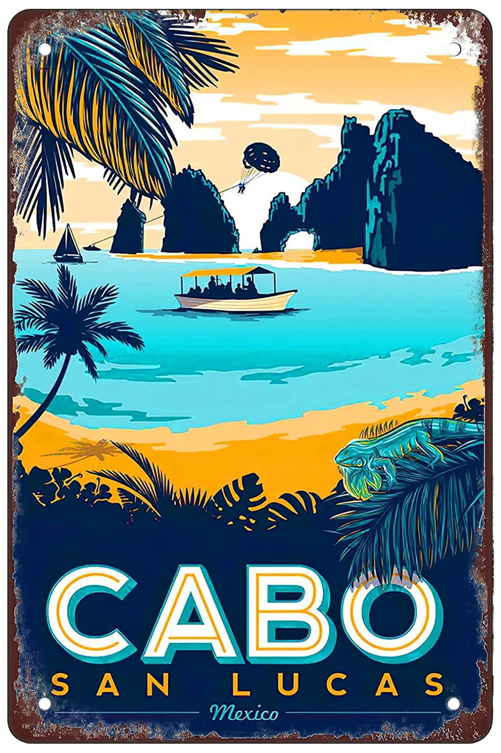 Cabo San Lucas Funny Bar Wall Decor Home Decor Retro Sign Tin Sign 12 X ...