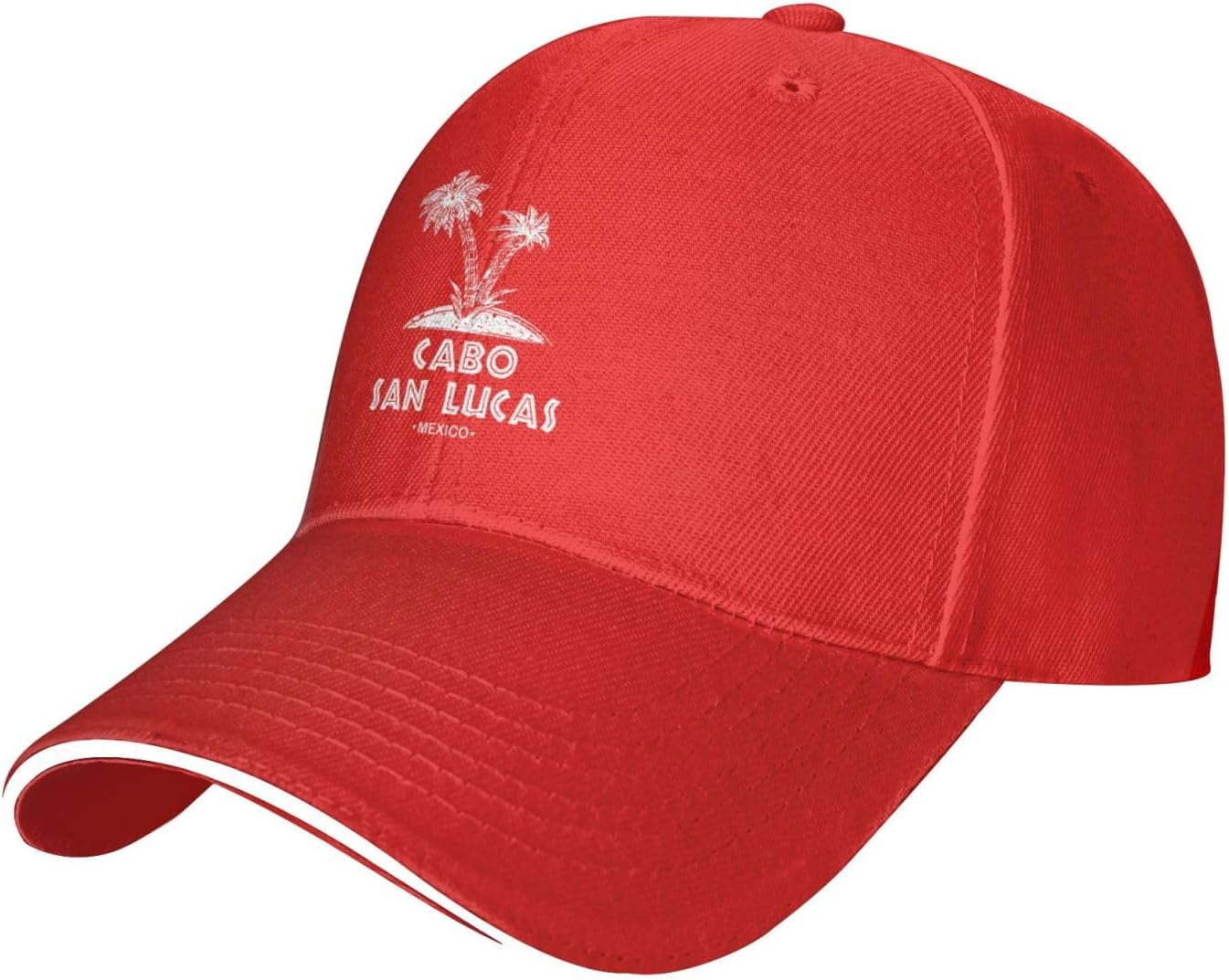 Cabo San Lucas Mexico Distressed Baseball Cap for Men 90s Washed Cotton ...