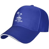 Cabo San Lucas Mexico Distressed Baseball Cap for Men 90s Washed Cotton ...