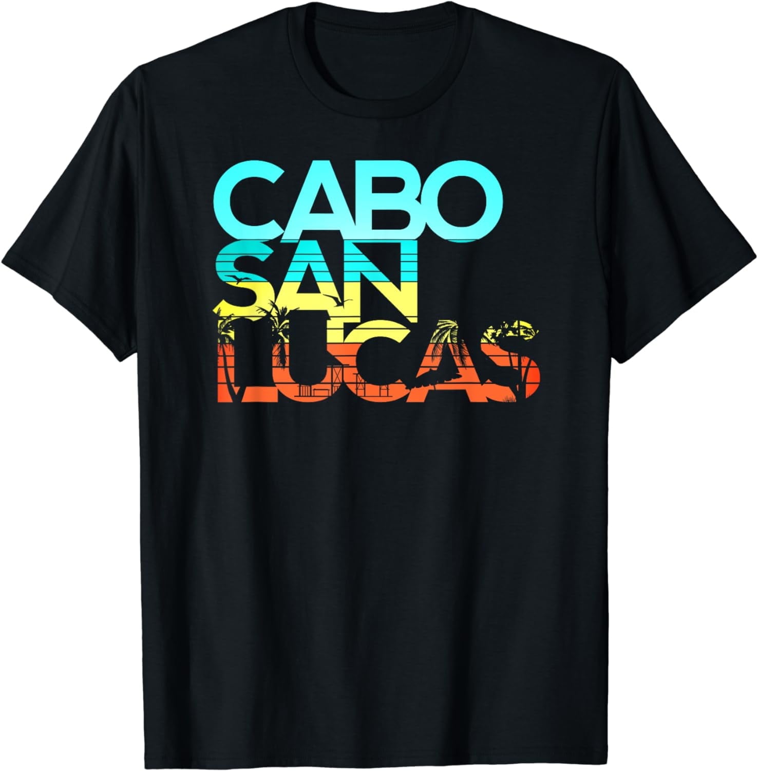 Cabo San Lucas Mexico Retro Mexican Resort Vacation Trip T-Shirt ...