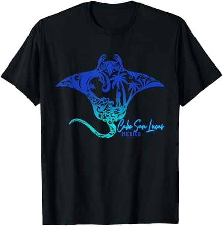 Cabo San Lucas Sea Stingray Mexico Matching Family Vacation T-Shirt ...