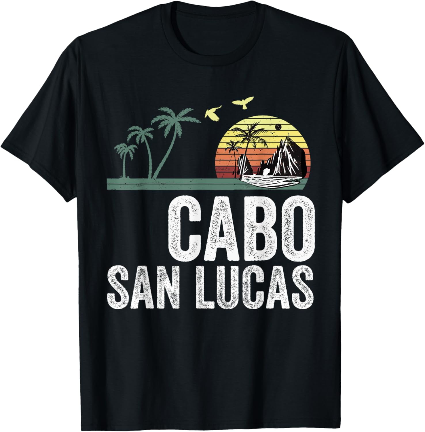 Cabo San Lucas Souvenir Mexico Travel Vacation Baja T-Shirt - Walmart.com