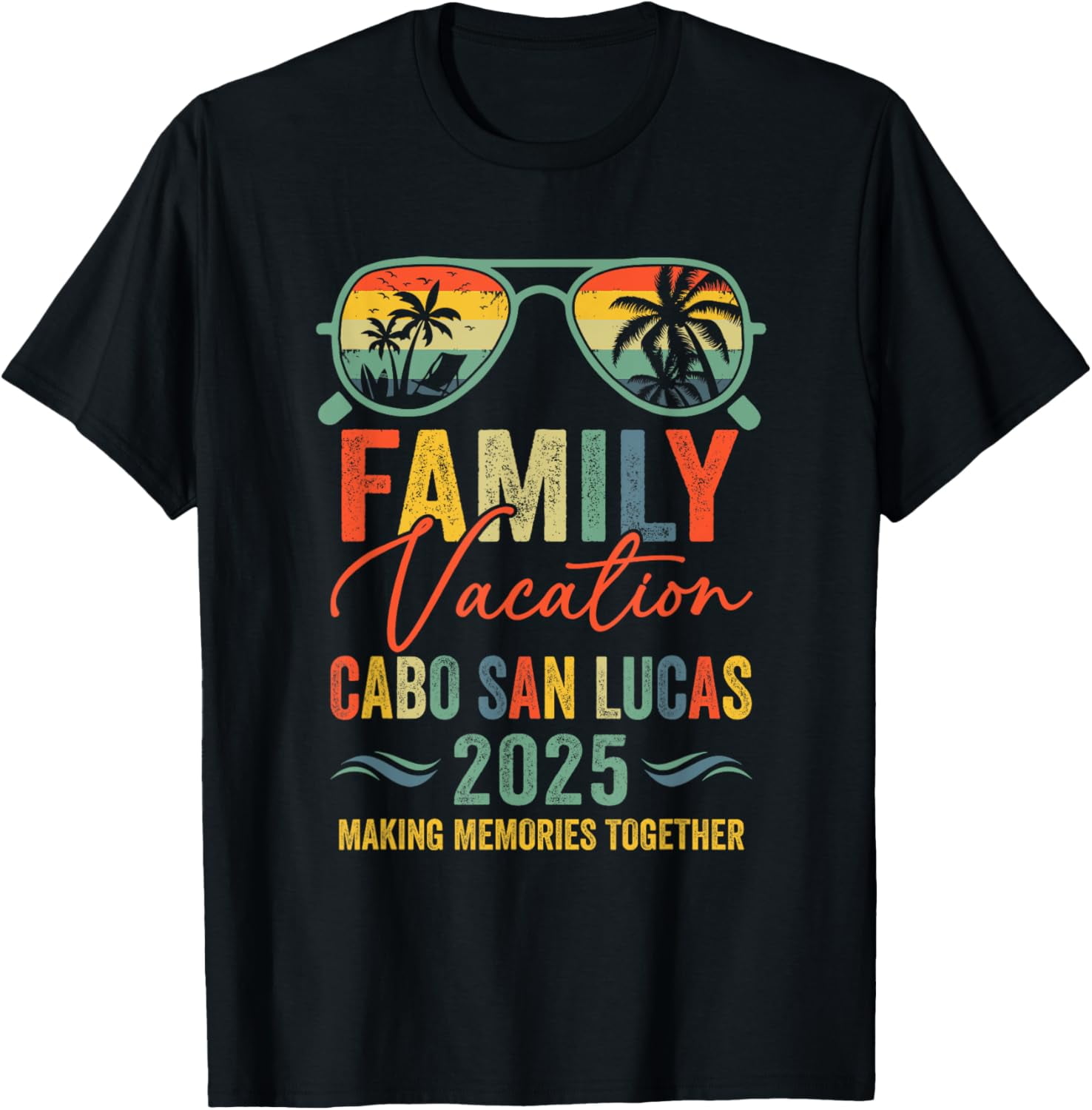 Cabo San Lucas Vacation 2025 Matching Family Group Summer T-Shirt ...