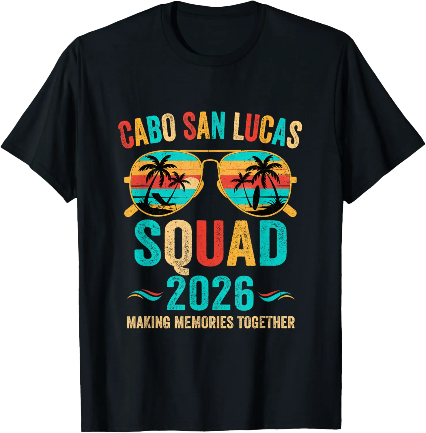 Cabo San Lucas Vacation Squad Family Vintage T-Shirt - Walmart.com