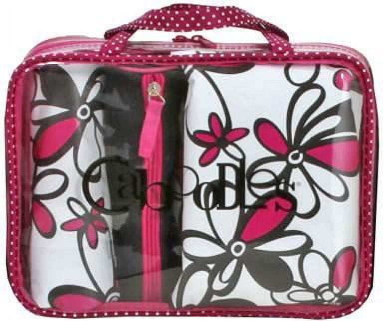 Caboodles Crazy Daisy Cosmetic Bag Set - Walmart.com