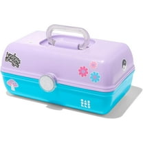 Caboodles On-The-Go Girl Makeup Box, Deep Pink Sparkle - Walmart.com
