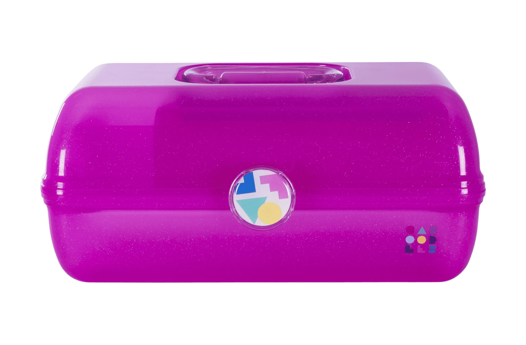 Caboodles On-The-Go Girl Beauty Fun Makeup Box, Purple Sparkle ...