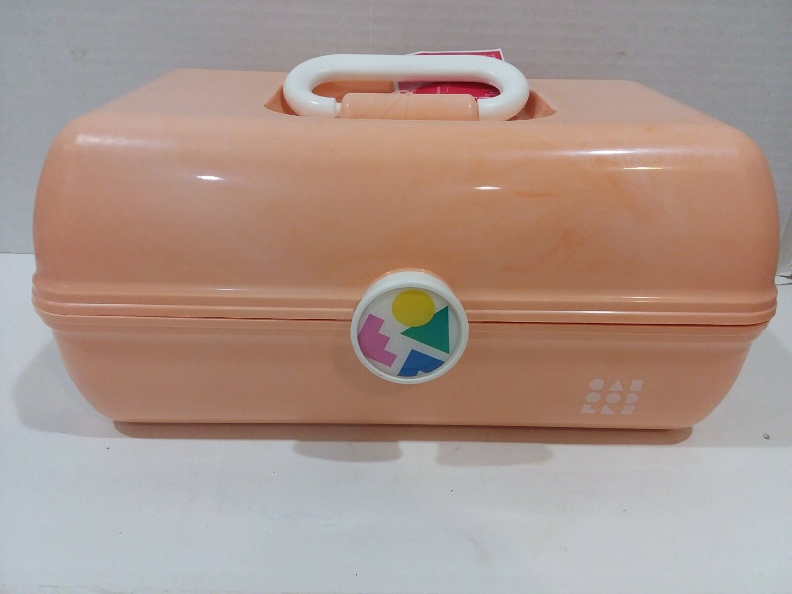 Caboodles Rare Peach Orange On The Go Girl Classic Cosmetic Makeup ...