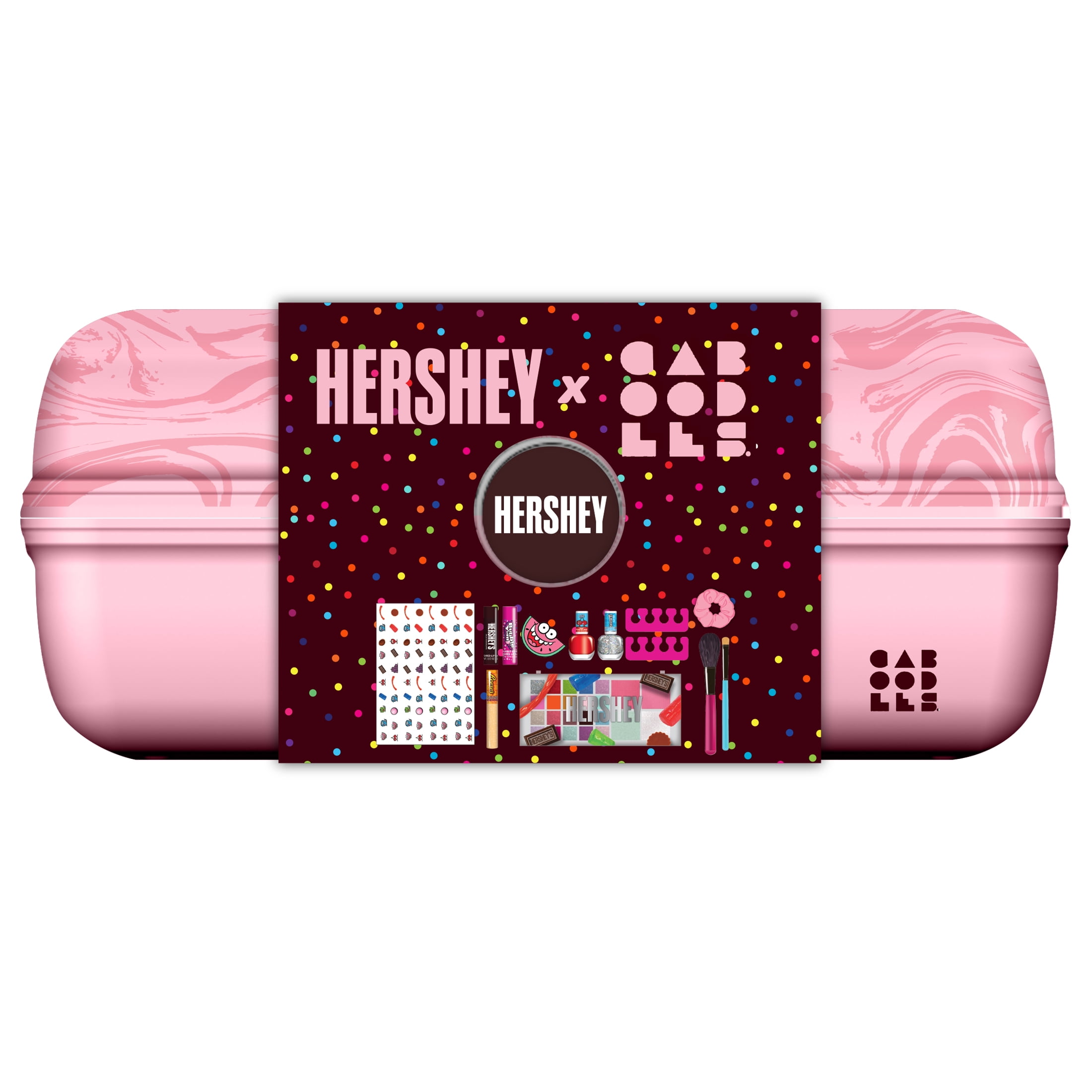 Caboodles x Taste Beauty x Hershey's On The Go Girl Cosmetic case with ...