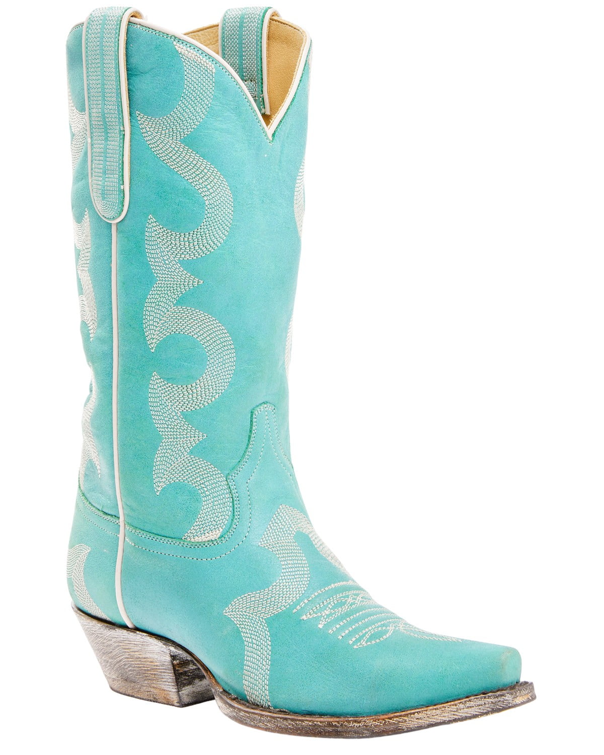 Caborca Silver By Liberty Black Women's Helga Stitch Western Boot Snip ...