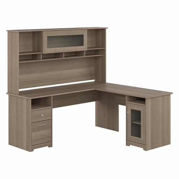 Bush Furniture Cabot Corner Office Study L Shaped Computer Desk with ...