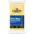 Cabot Creamery Extra Sharp Yellow Cheddar Cheese Block 2 lb ...