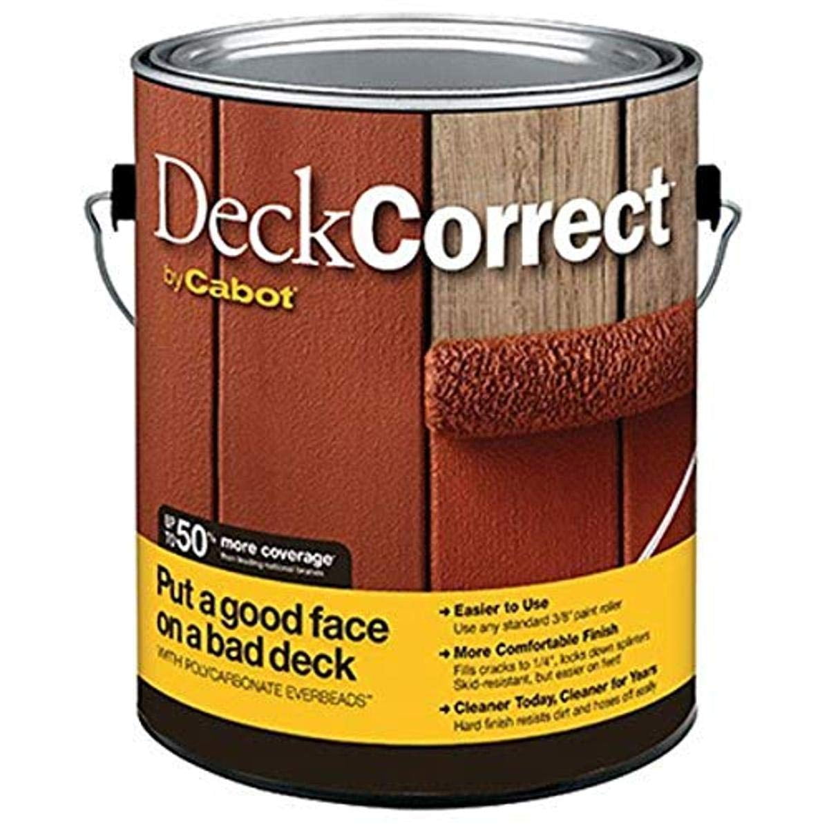 1 gal Cabot Stains 25200 Tint Base Deck Correct Deck Coating - Walmart.com