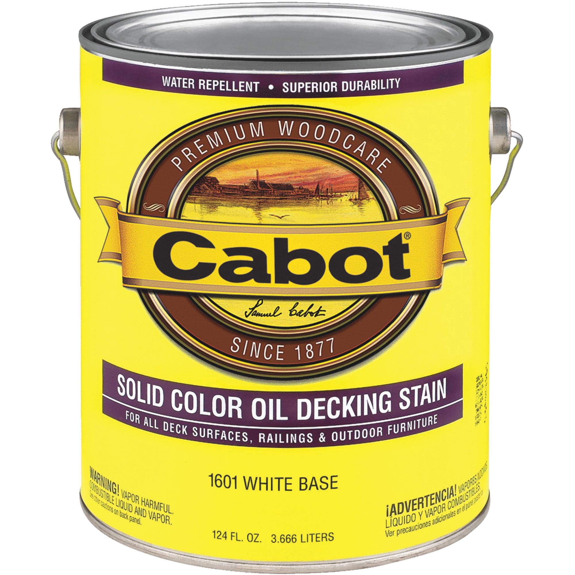 Cabot Creamery Solid Color Oil Decking Stain - Durable, Oil-Based ...