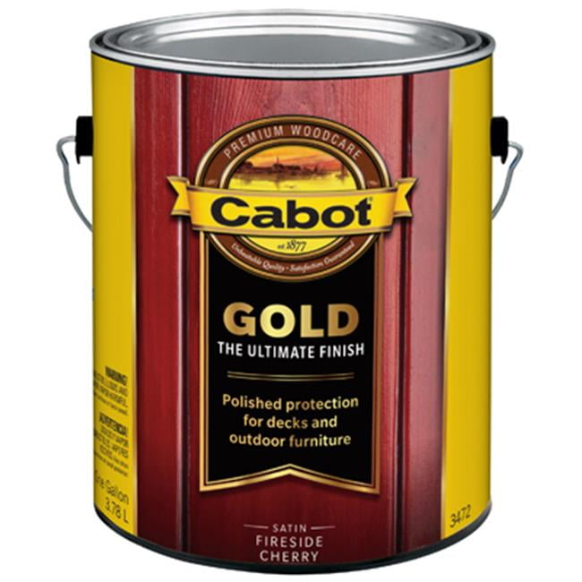 Cabot Valspar Gold Fireside Cherry Wood Finish, 1 gal - Walmart.com