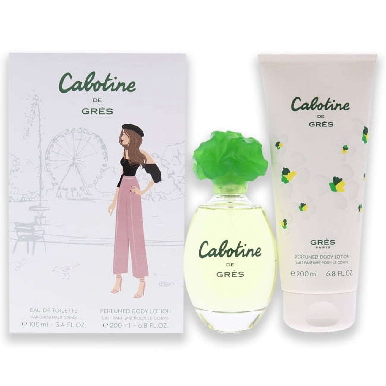 Cabotine by Parfums Gres, 2 Piece Gift Set for Women - Walmart.com