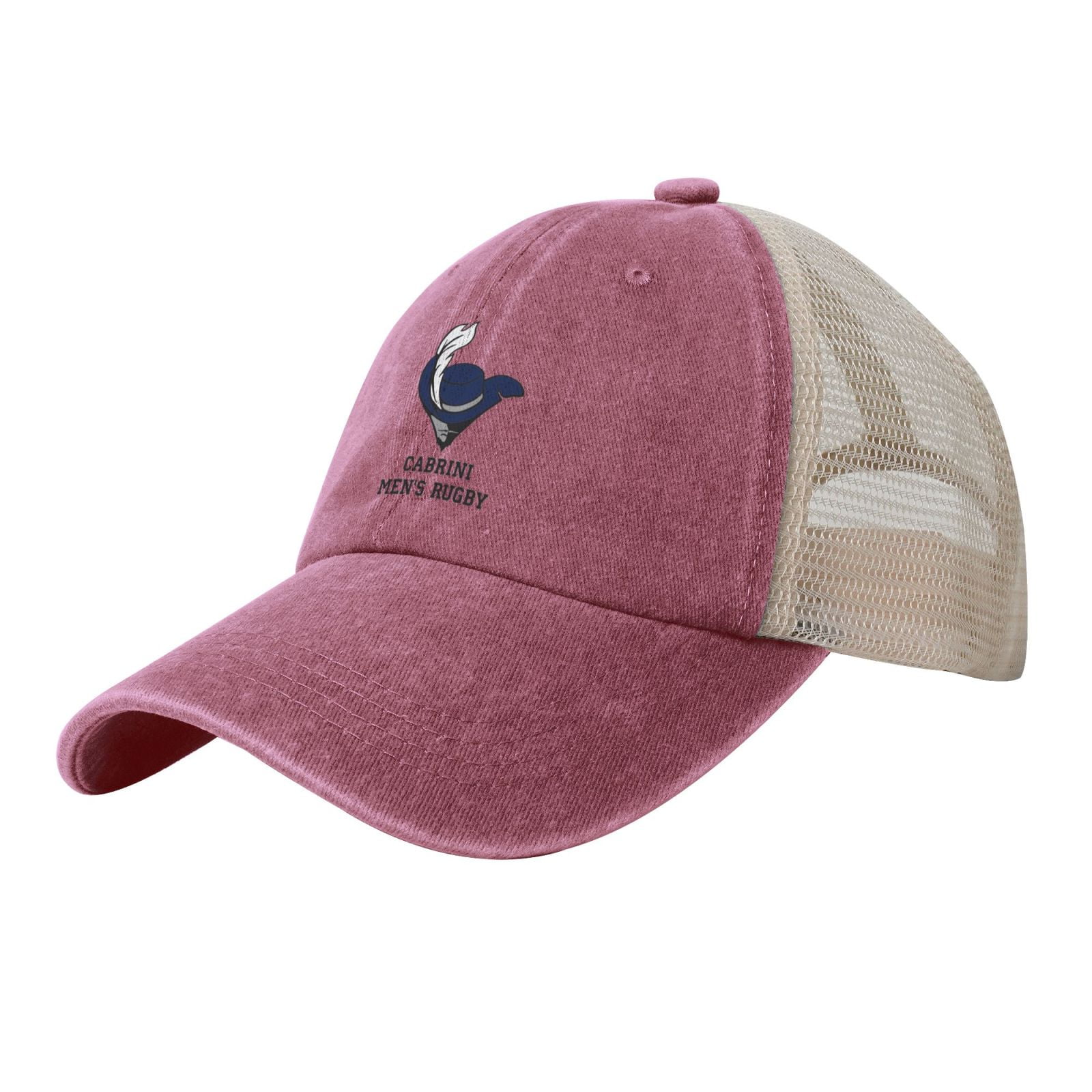 Cabrini University Logo Cowboy Vintage Mesh Baseball Cap - Trucker Hat ...