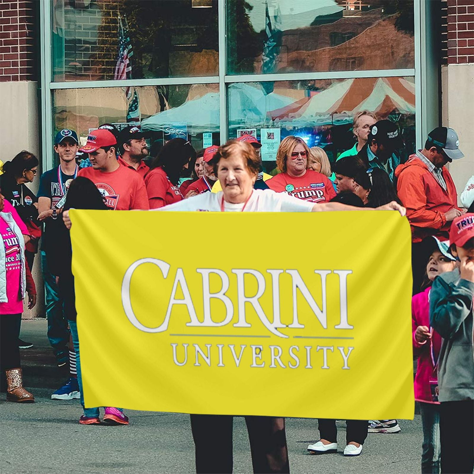 Cabrini University Logo Flag 3x5ft, Home Garden Flag, Suitable For ...