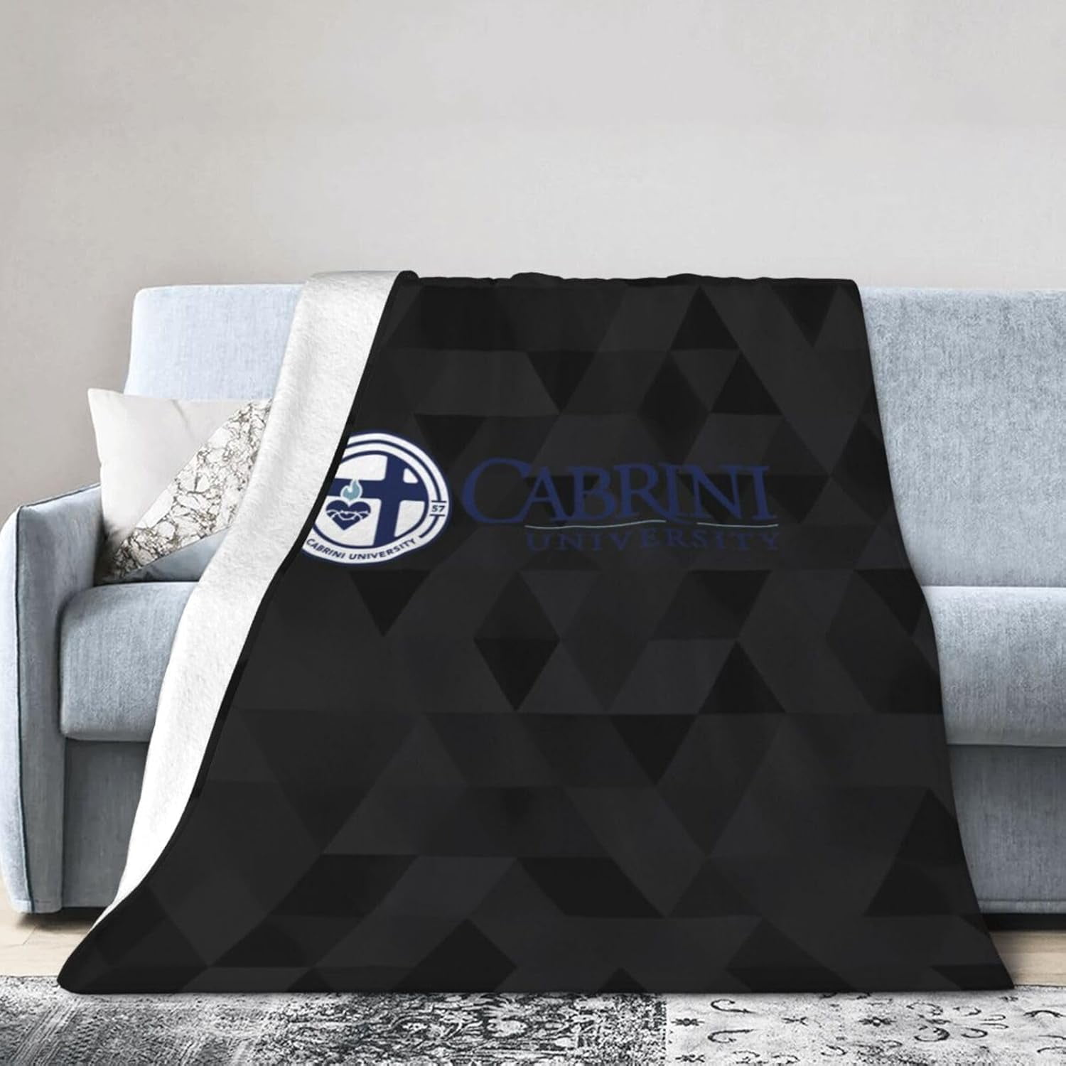 Cabrini University Logo Ultra-Soft Micro Fleece Blanket Soft ...
