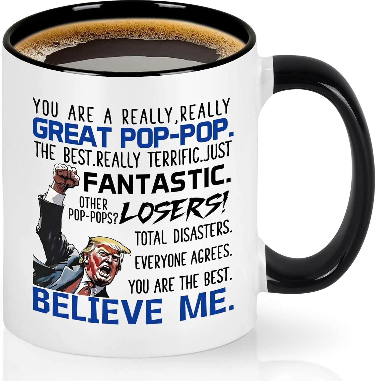Cabtnca Funny Trump Great Poppy Mug, Father's Day Gifts, Poppy Gifts ...