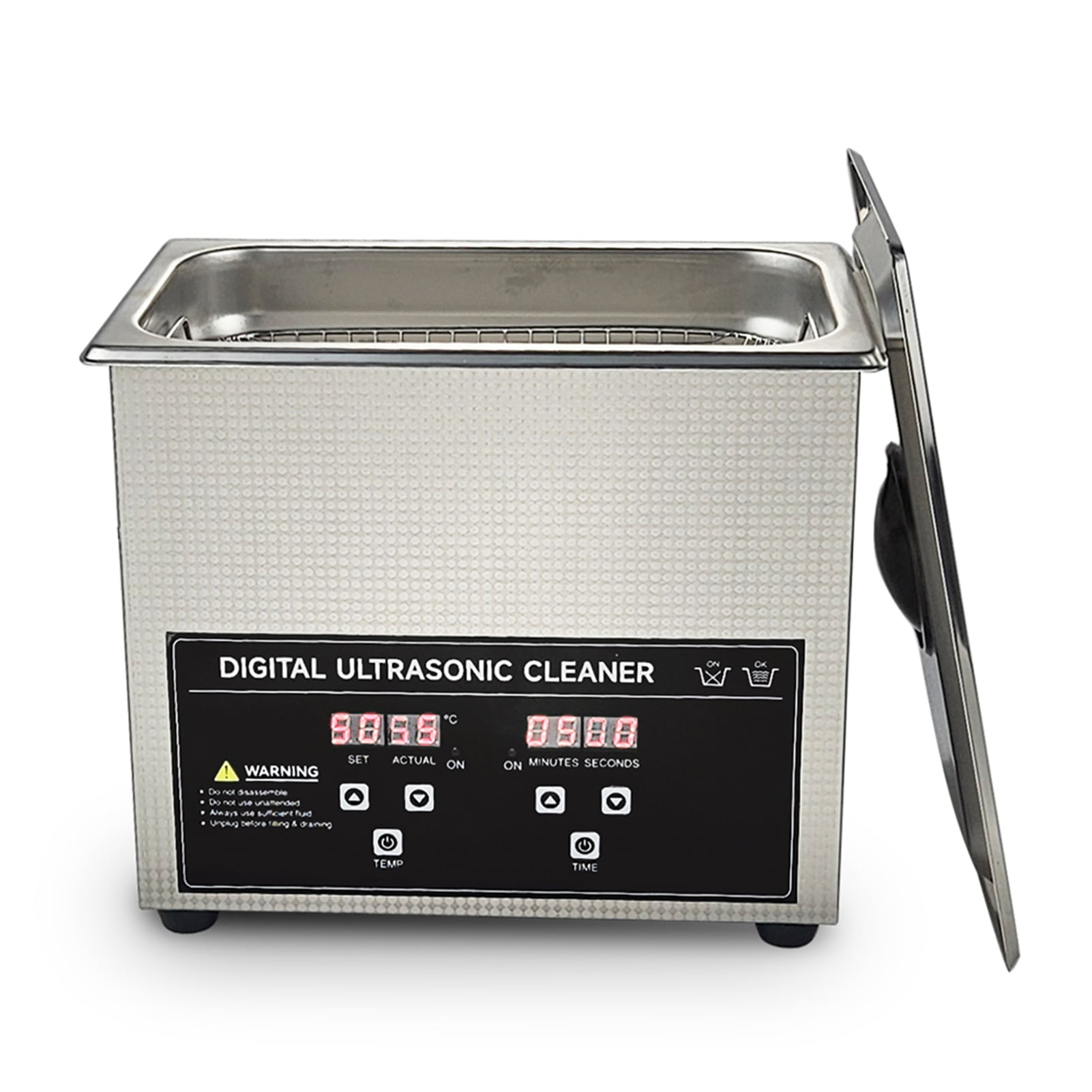 Cacagoo Ultrasonic Cleaning Machine Stainless Steel Digital Display 0 ...