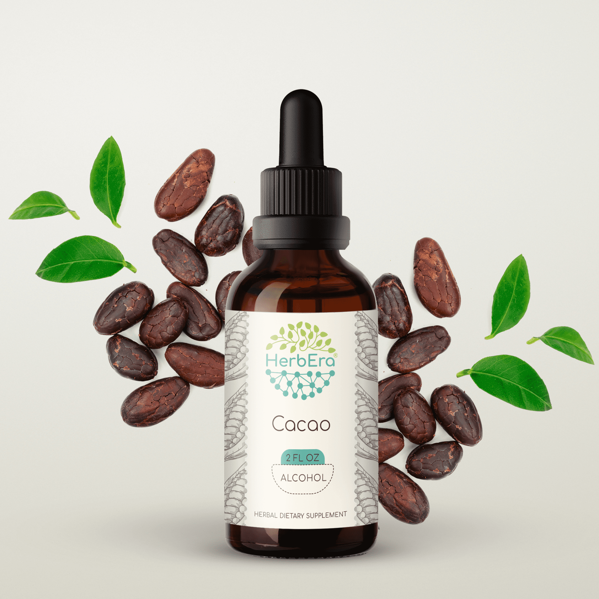 Cacao Alcohol Herbal Extract Tincture, Super-Concentrated Organic Cacao ...