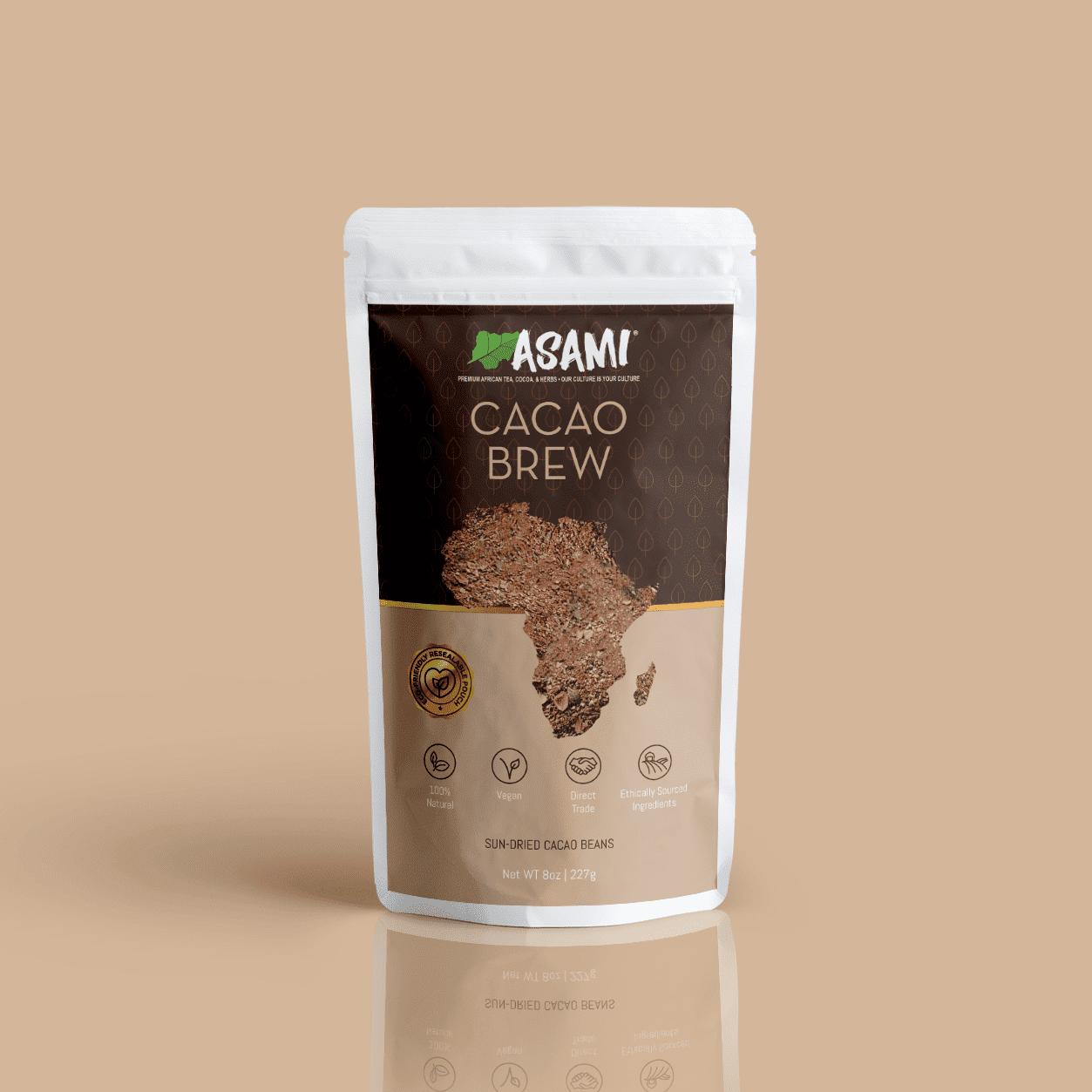 Cacao Brew | Brewing Cocoa | Brewed Cacao - 227g - Walmart.com